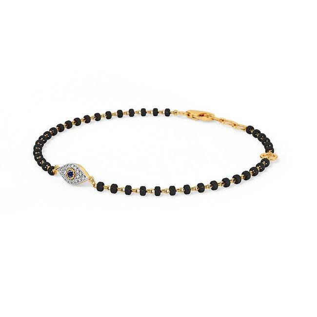 Evil eye hand mangalsutra store