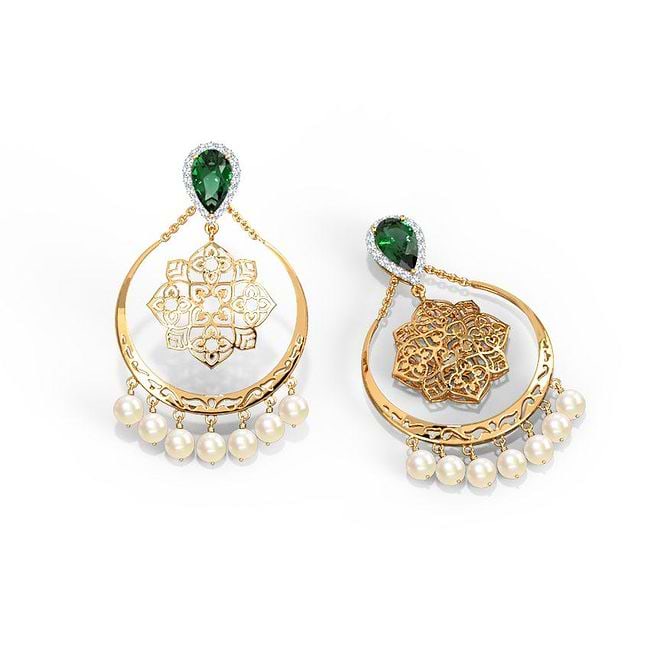 Tanishq chandbali store