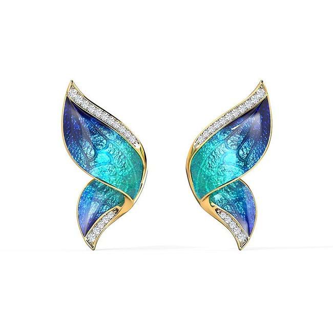 Earrings in caratlane store
