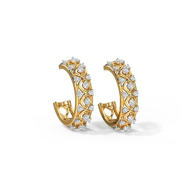Caratlane hoop earrings store