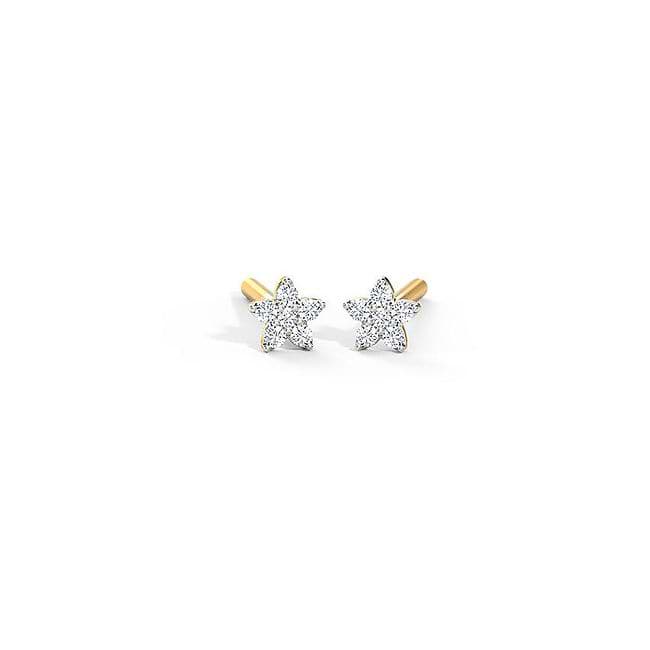 real diamond earrings small