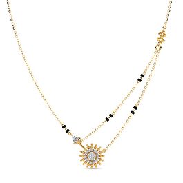 Buy Boogadi Diamond Mangalsutra Online | CaratLane US