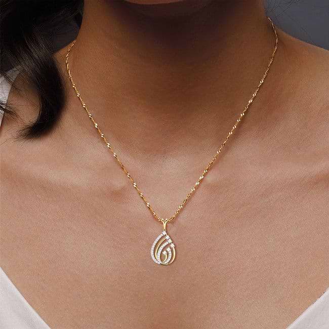 Caratlane platinum pendant store