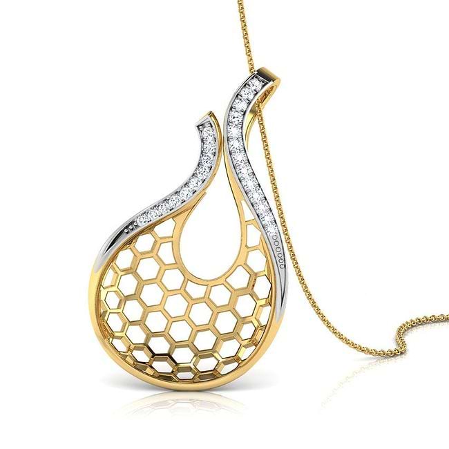 Dancing diamond pendant price store