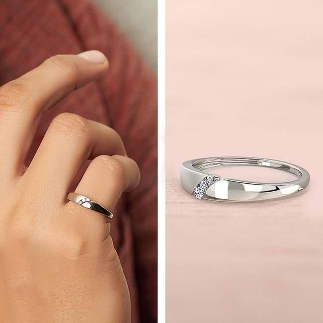 Platinum ring online shopping store
