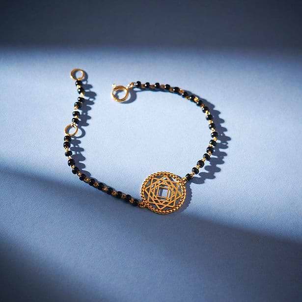 Ornate Baby Nazaria Gold Bracelet